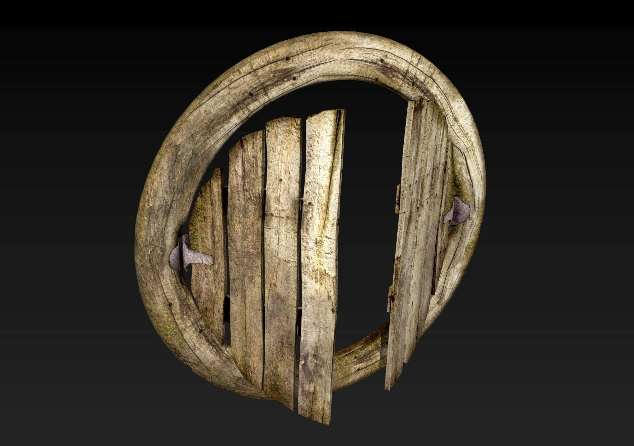 Round Window - 3D Model by alexkovalev