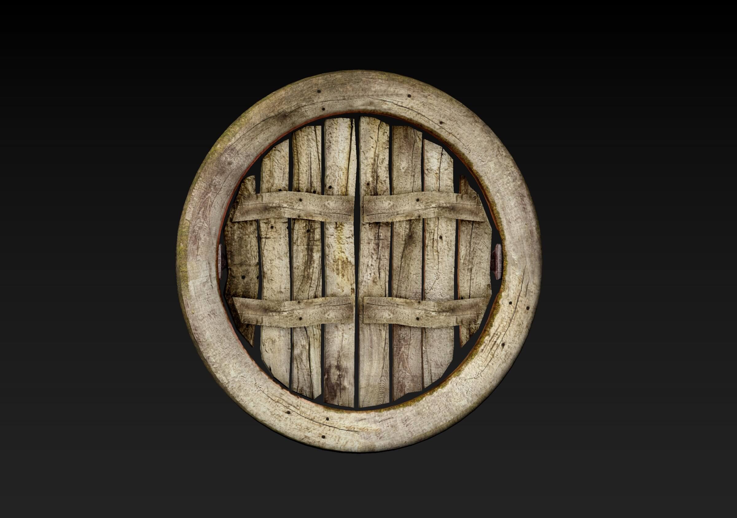 Round Window - 3D Model by alexkovalev