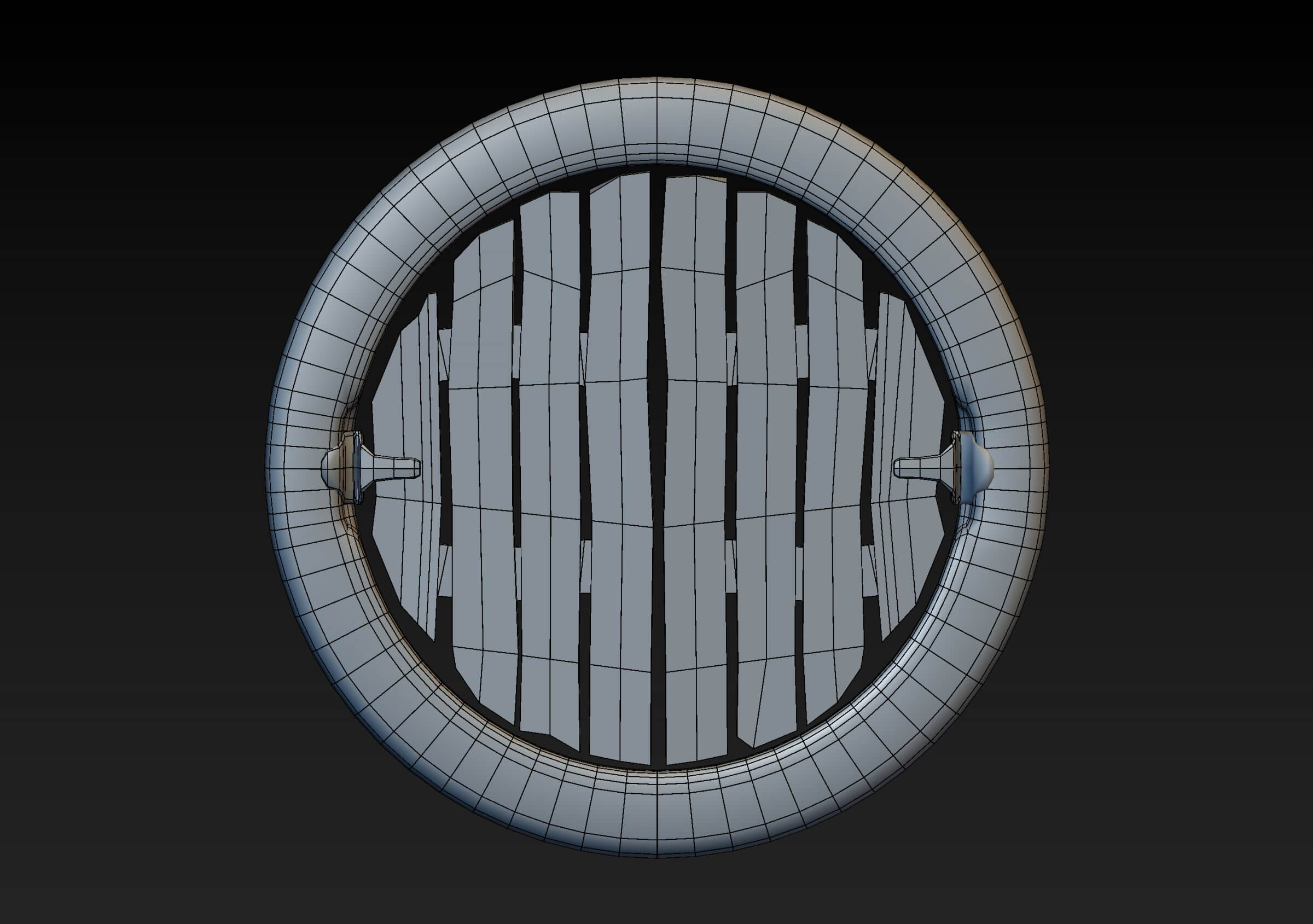 Round Window - 3D Model by alexkovalev