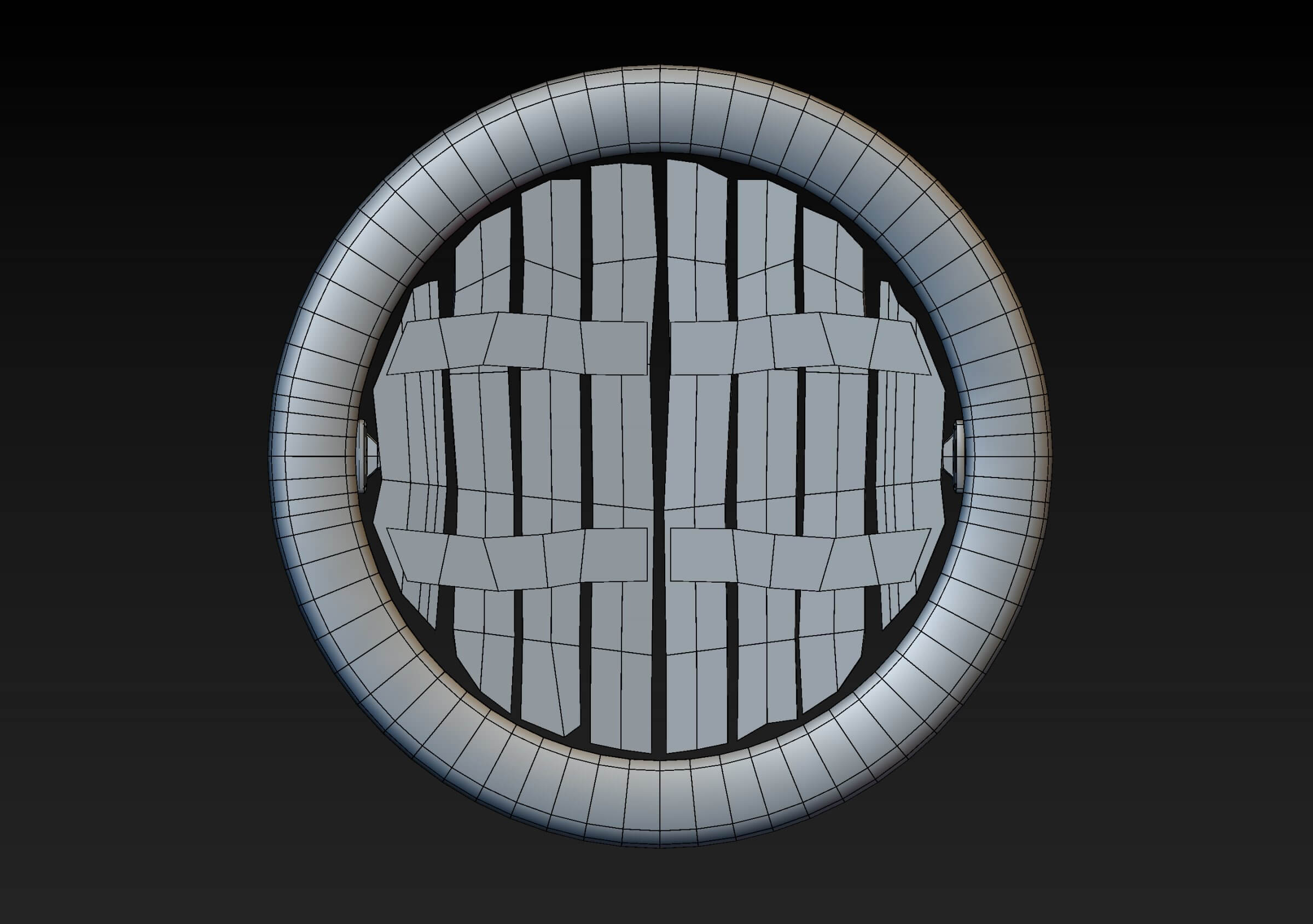 Round Window - 3D Model by alexkovalev
