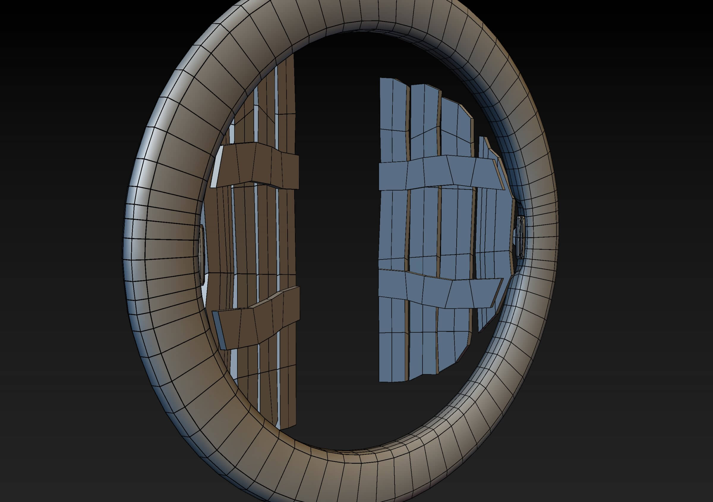 Round Window - 3D Model by alexkovalev