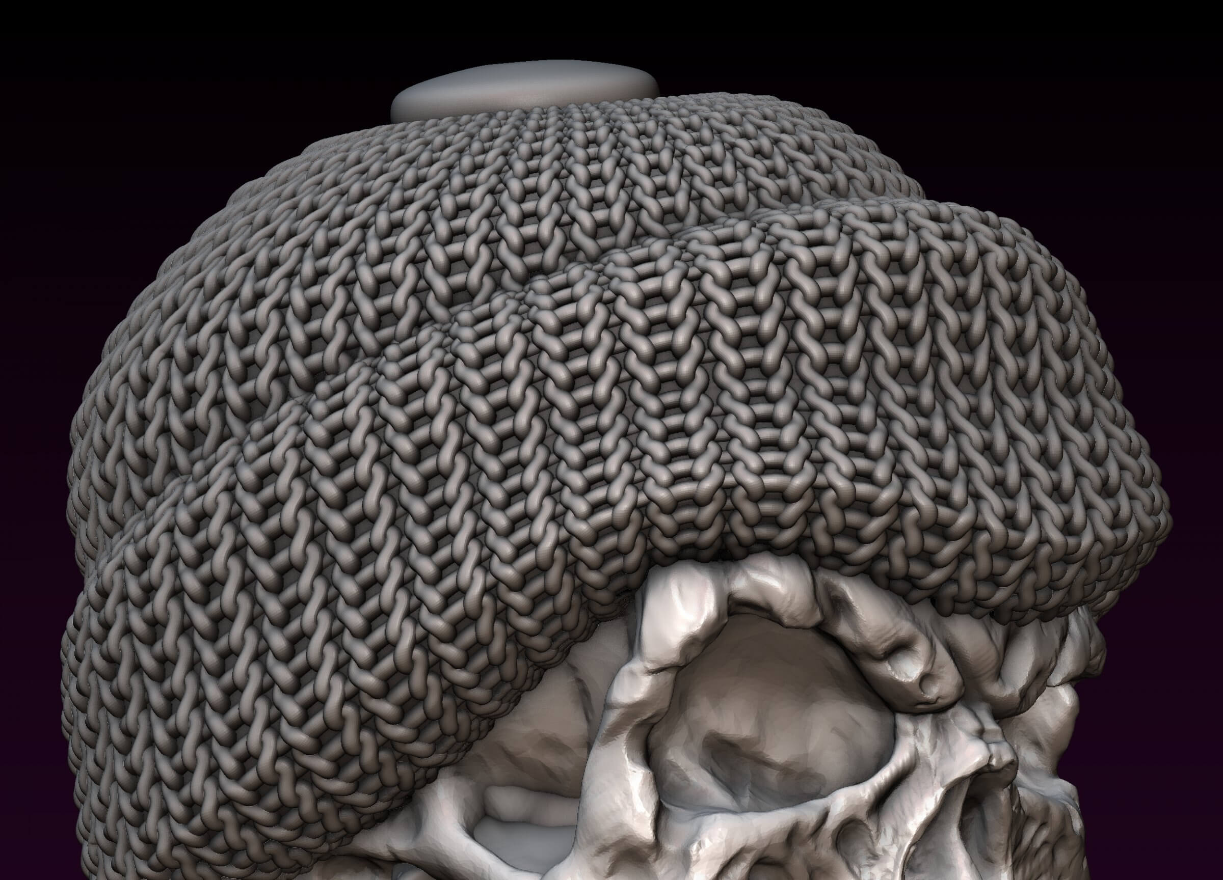 Sailor Skull - 3D Model by alexkovalev