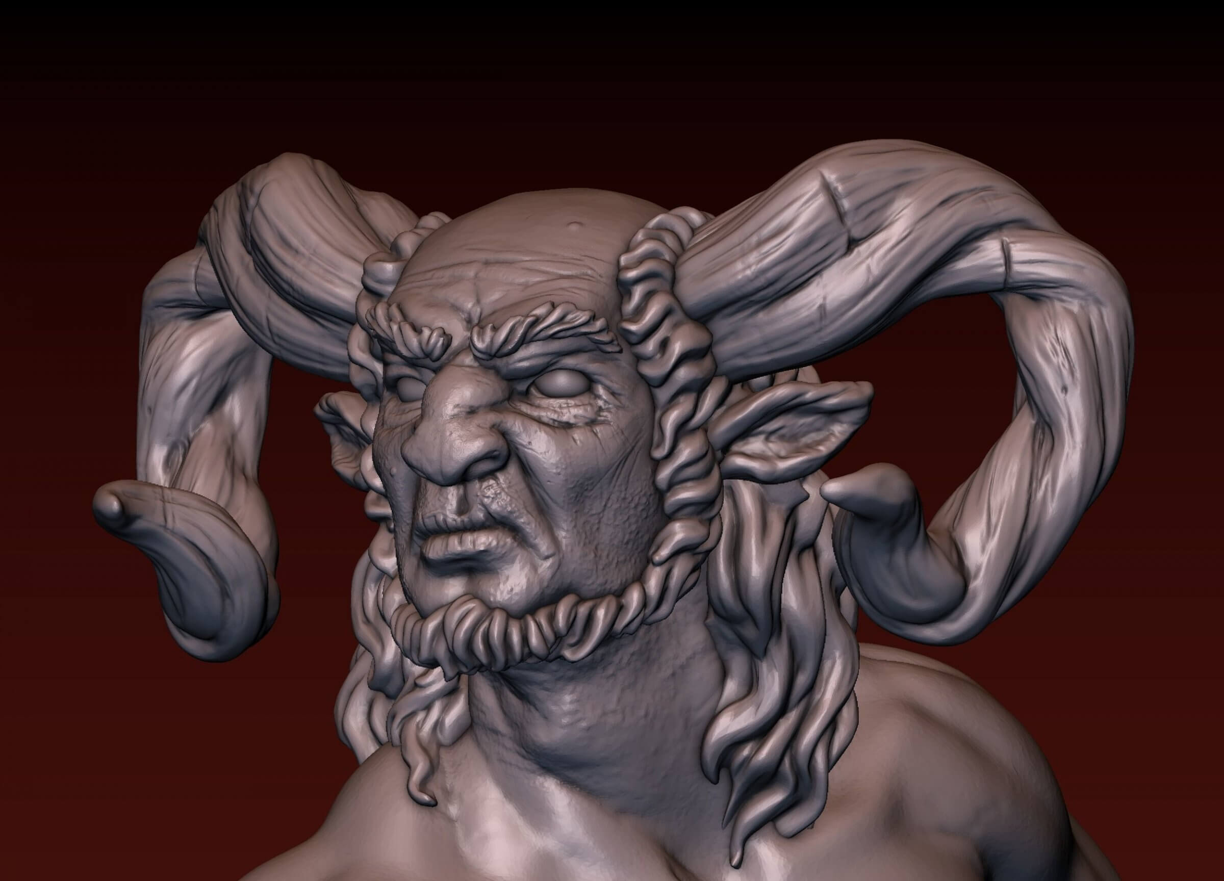 Satyr - 3D Print Model by alexkovalev