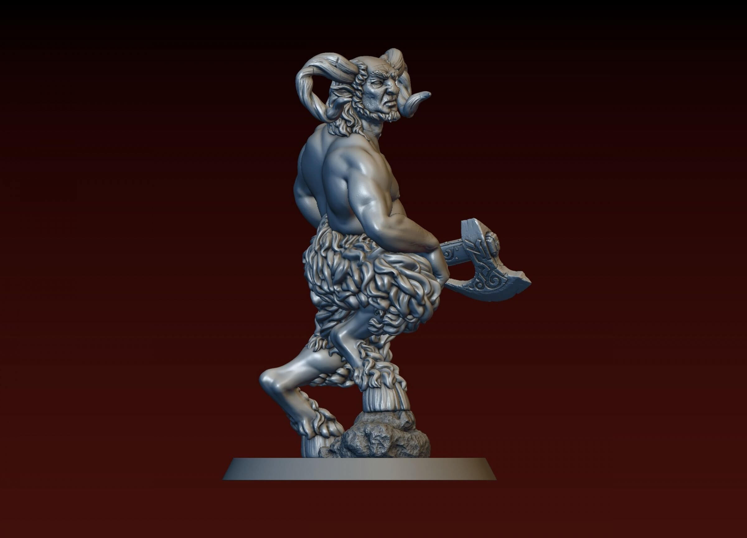 Satyr - 3D Print Model by alexkovalev