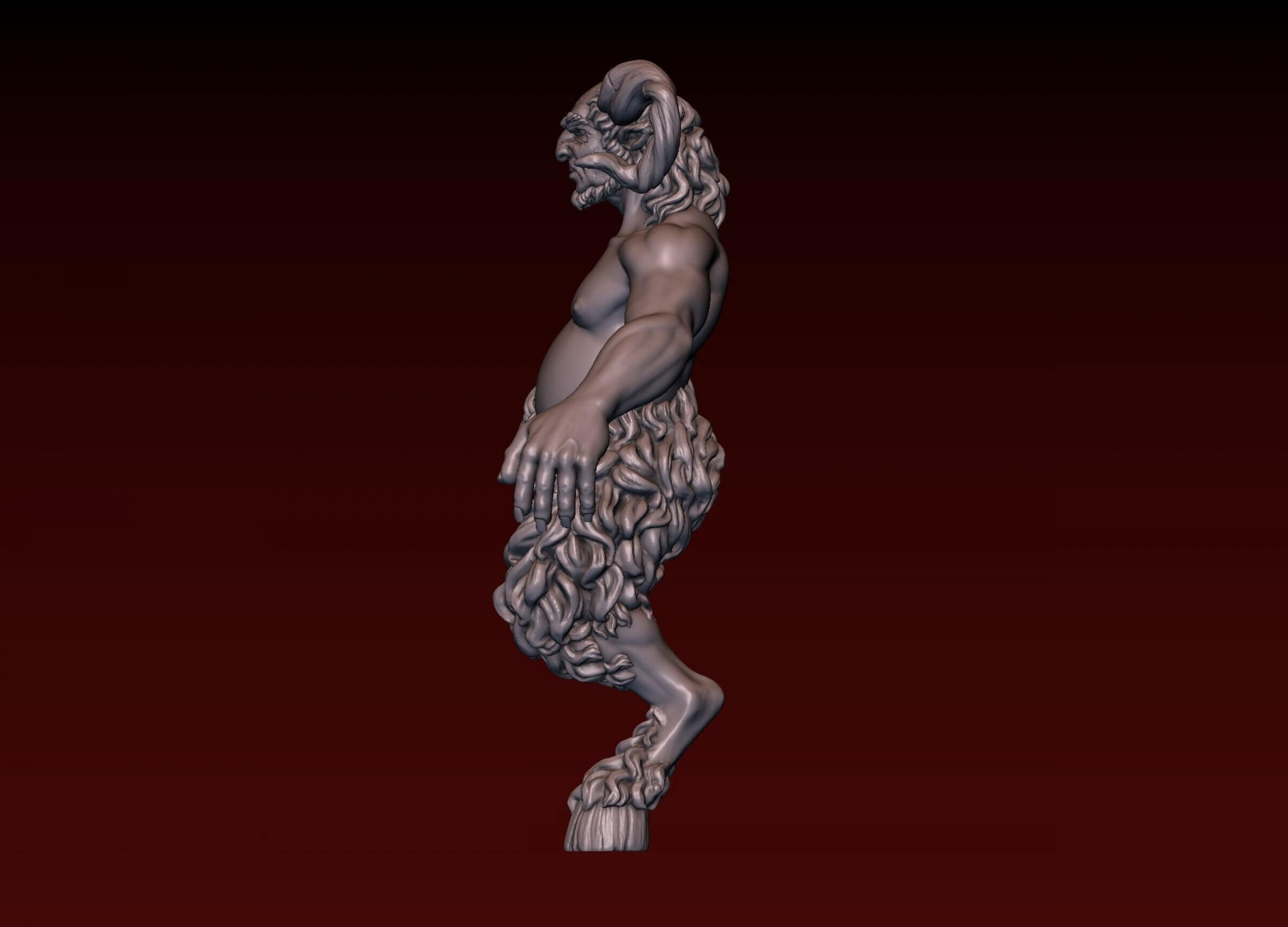 Satyr - 3D Print Model by alexkovalev