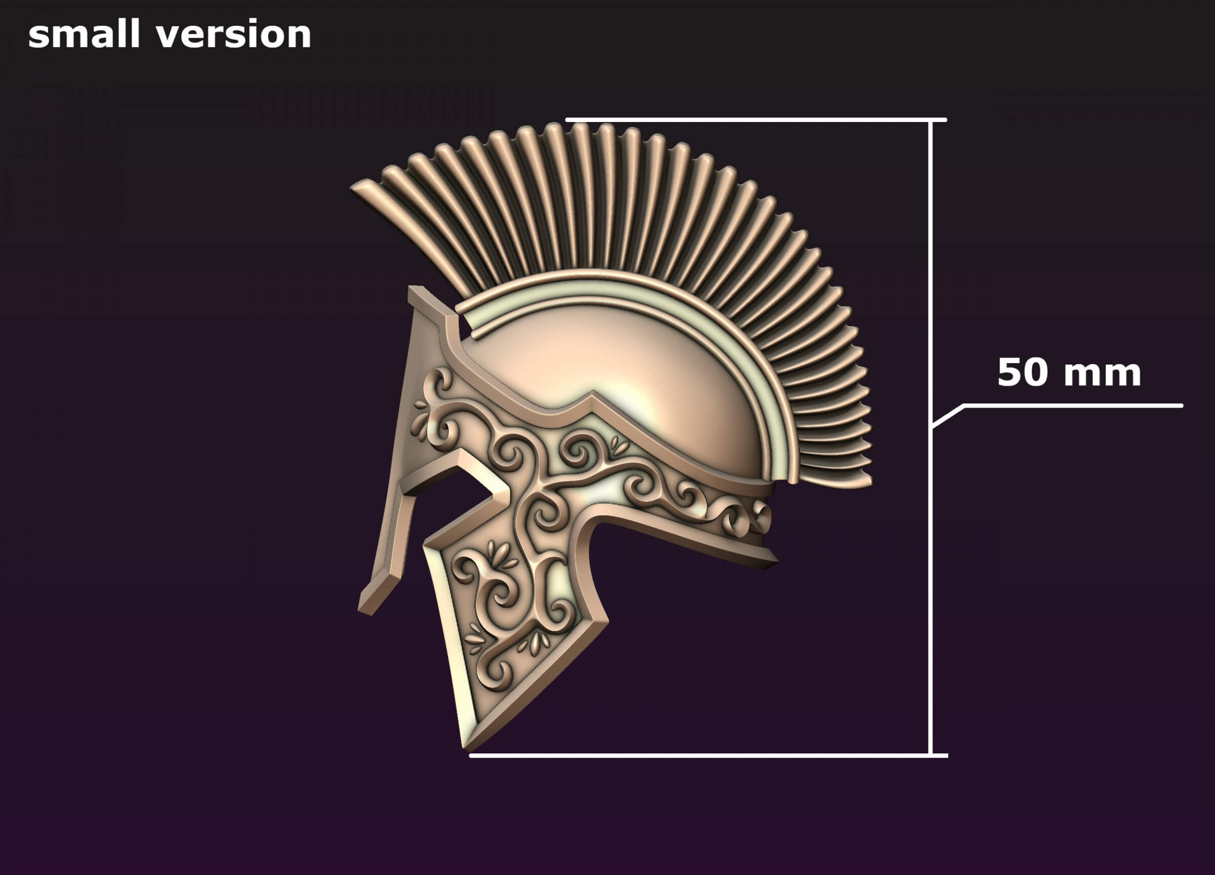 Spartan Helmet - 3D Model by alexkovalev