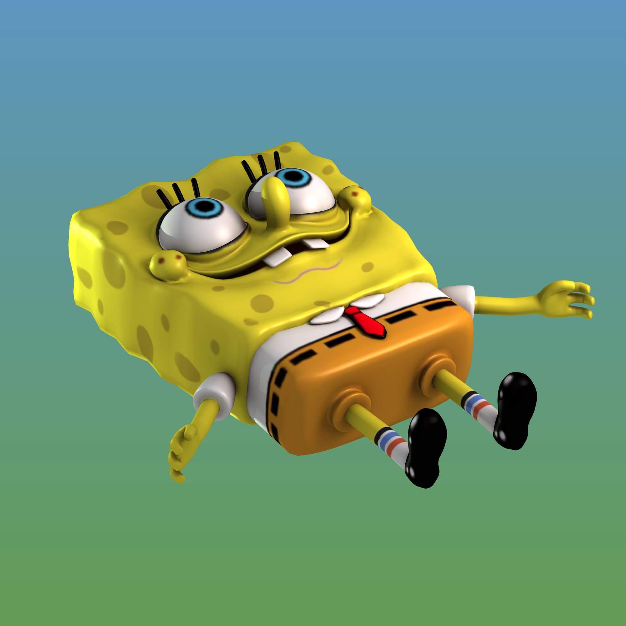 Spongebob Squarepants - 3D Model by alexkovalev