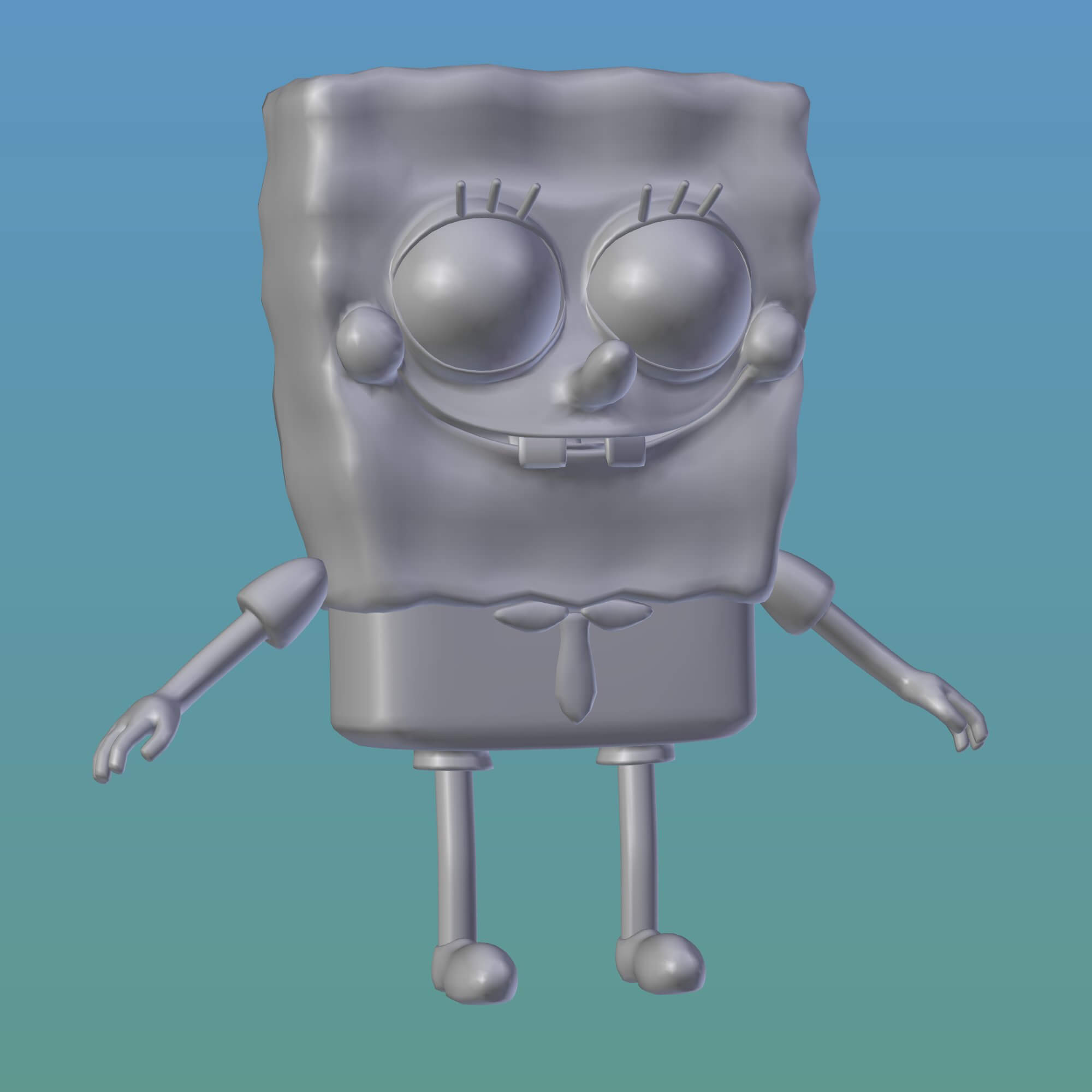 Spongebob Squarepants - 3D Model by alexkovalev
