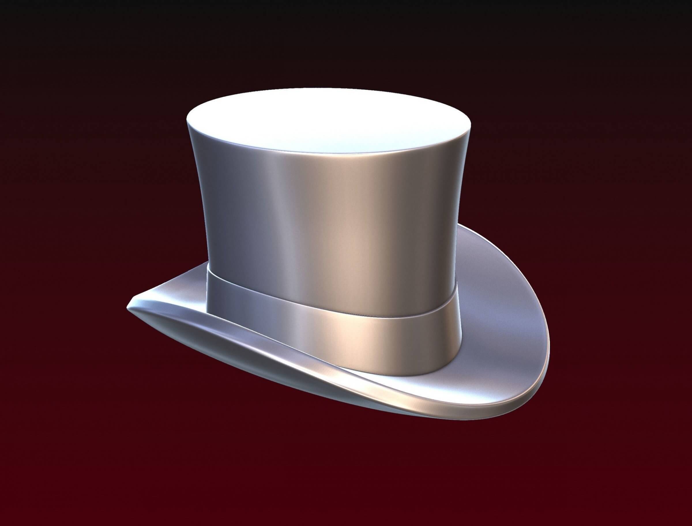 Top Hat - 3D Print Model by alexkovalev