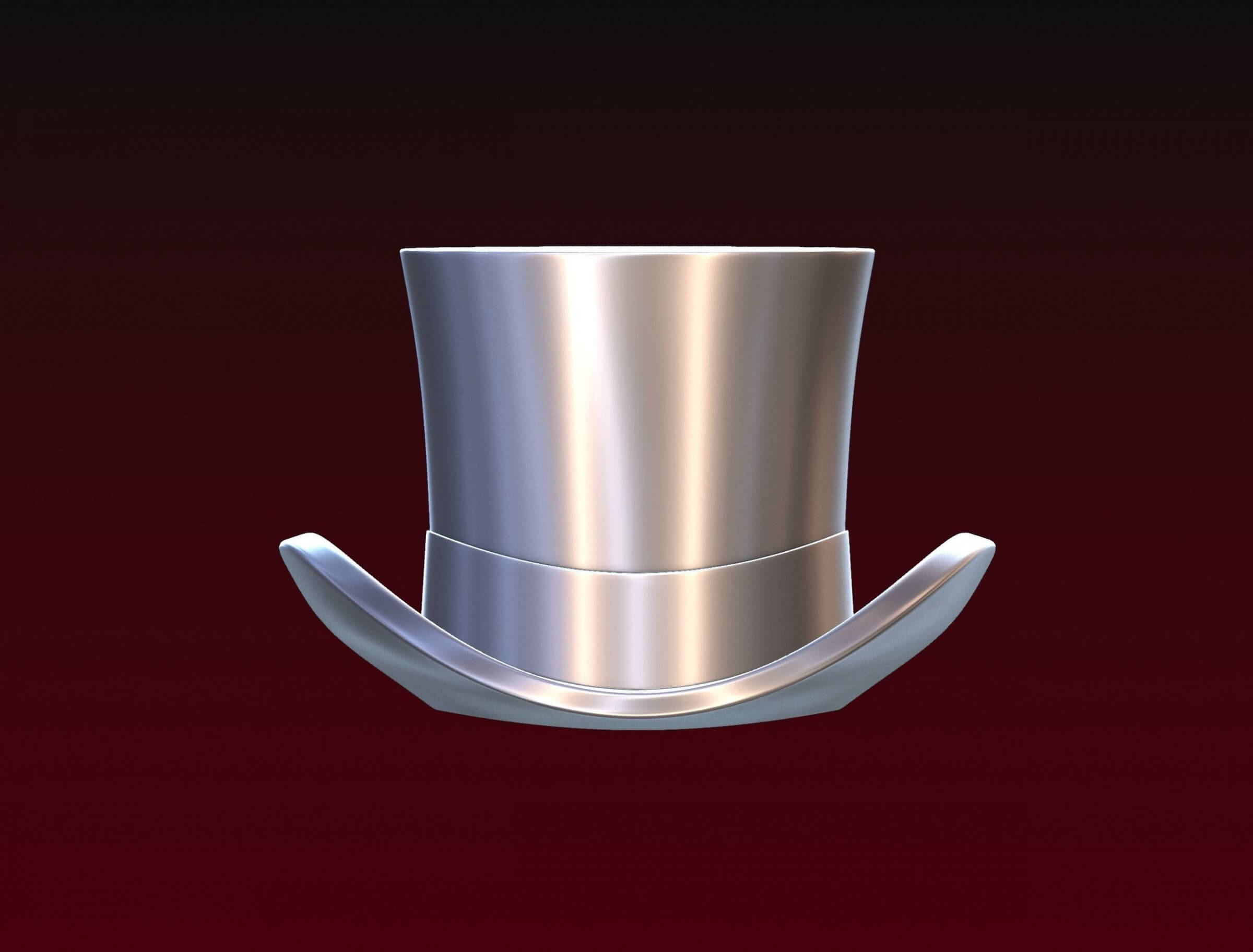 Top Hat - 3D Print Model by alexkovalev