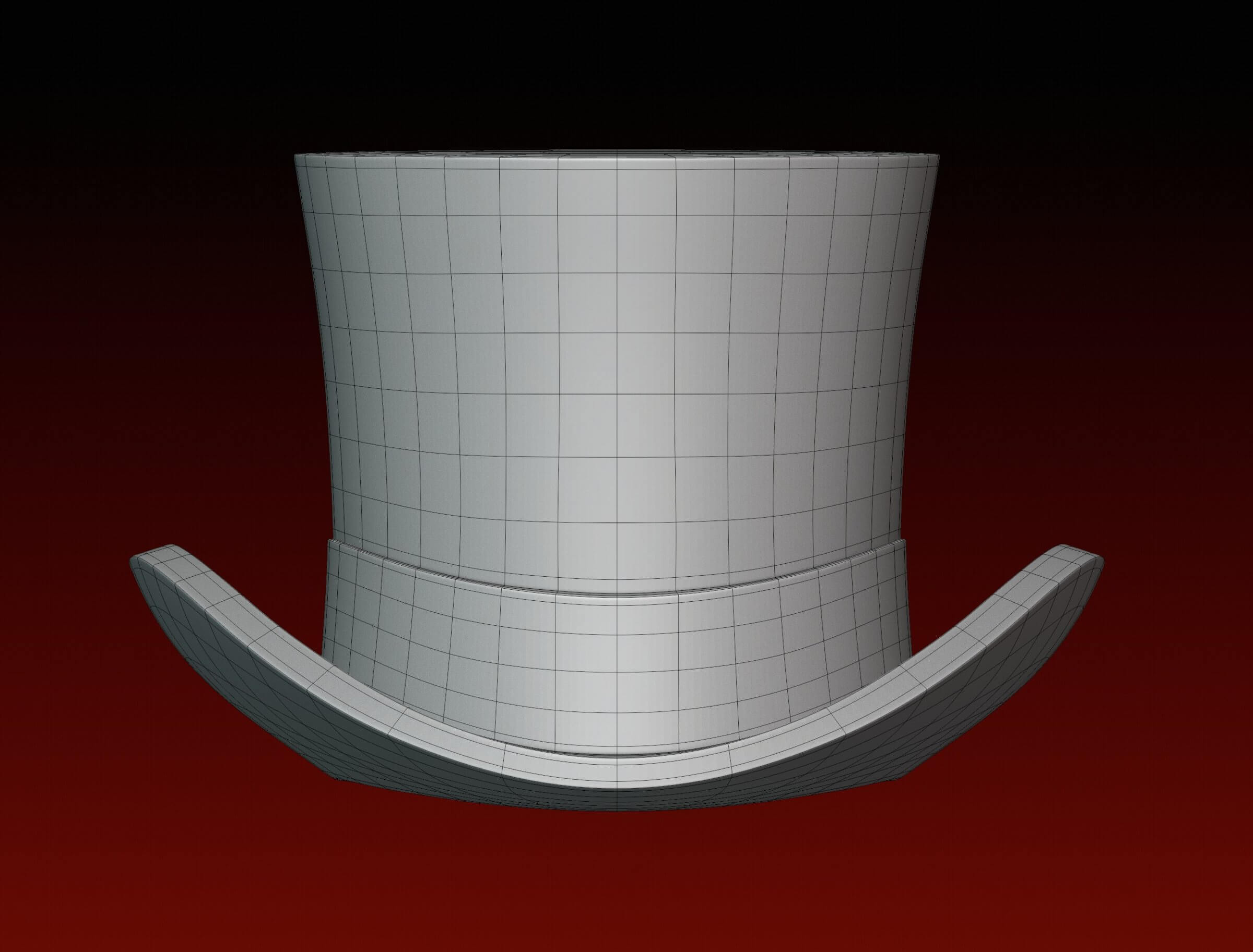 Top Hat - 3D Print Model by alexkovalev