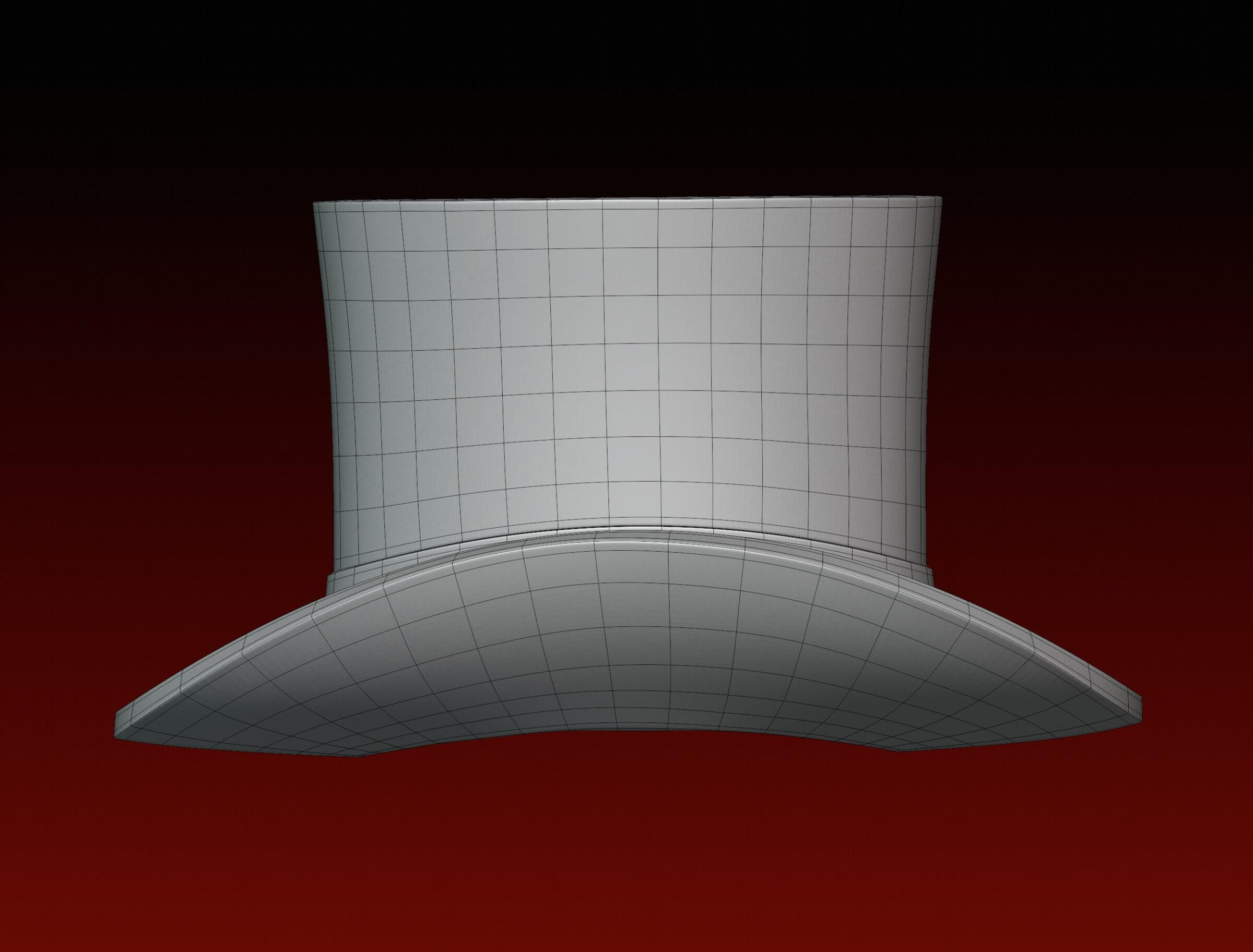 Top Hat - 3D Print Model by alexkovalev