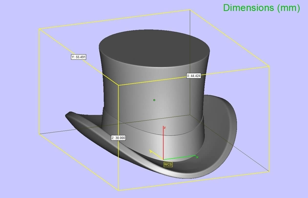 Top Hat - 3D Print Model by alexkovalev