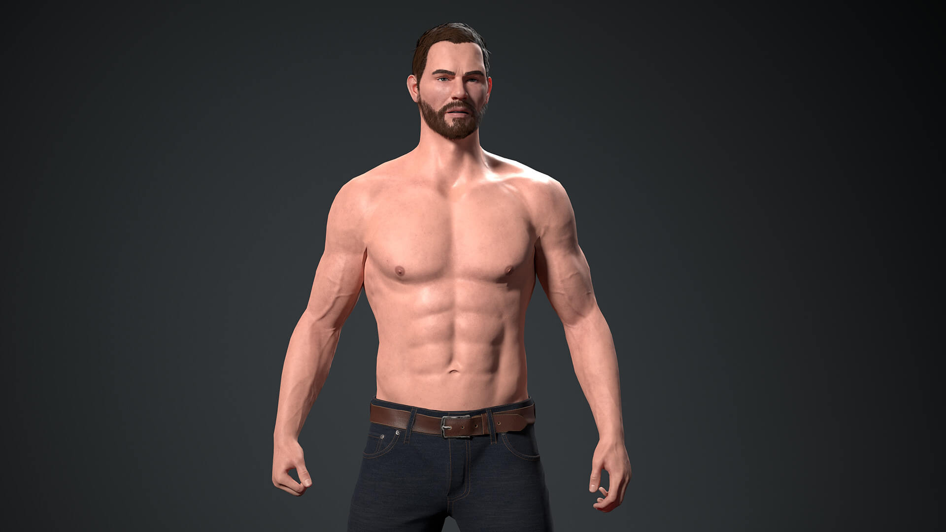 Big Guy - Game Ready 3D Model by AlexN