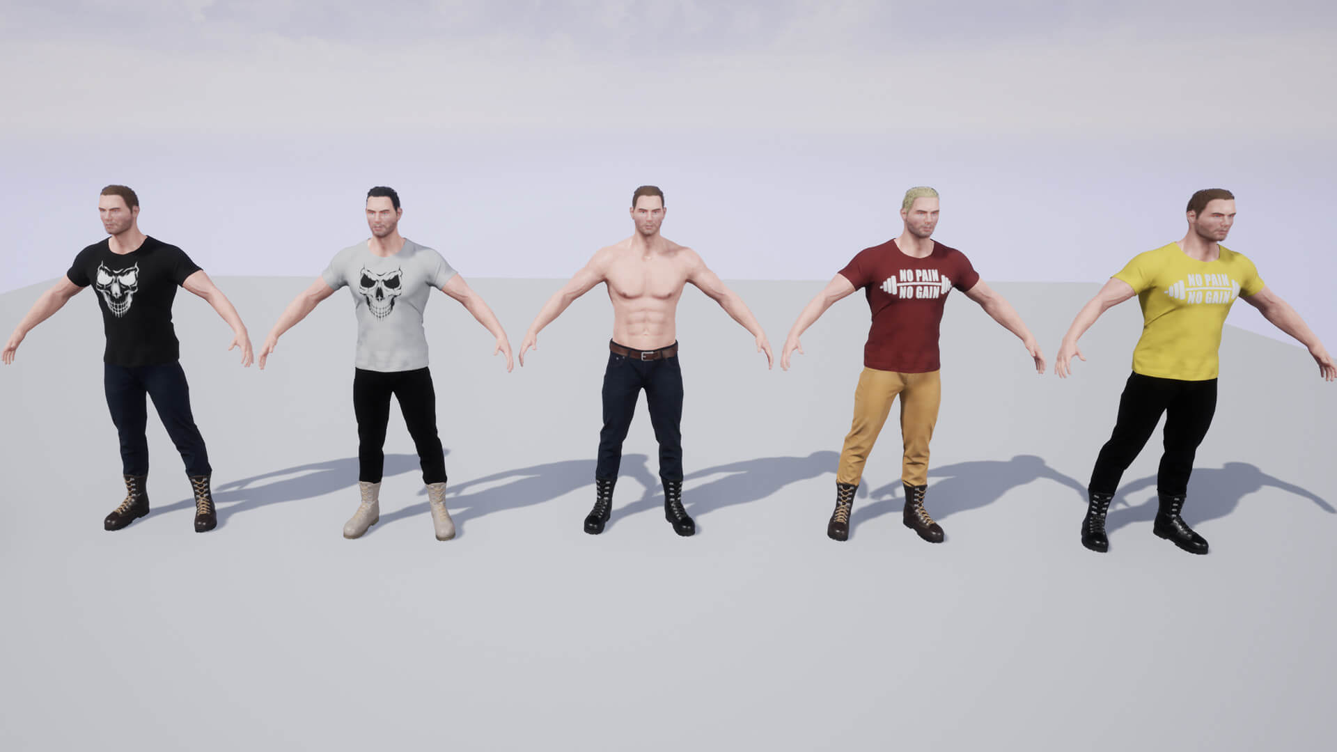 Big Guy - Game Ready 3D Model by AlexN