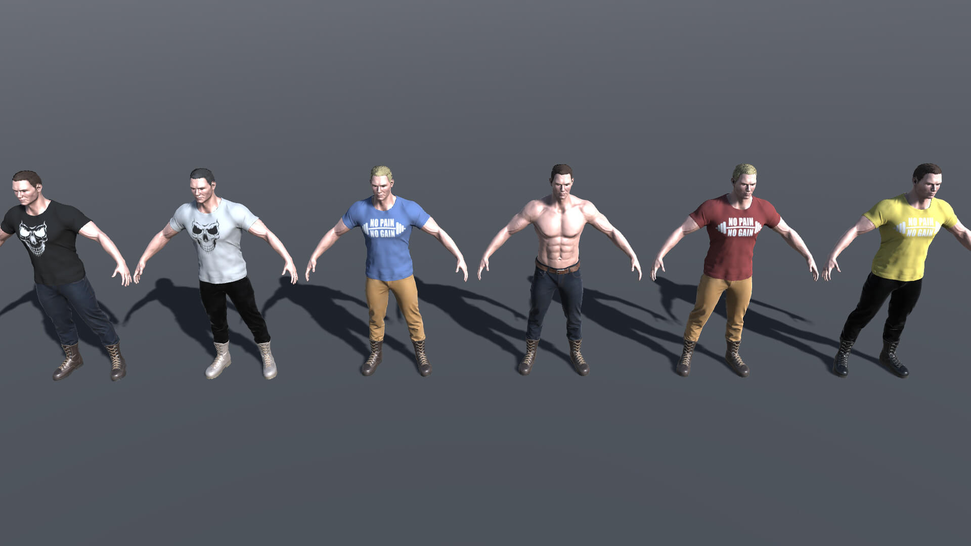 Big Guy - Game Ready 3D Model by AlexN