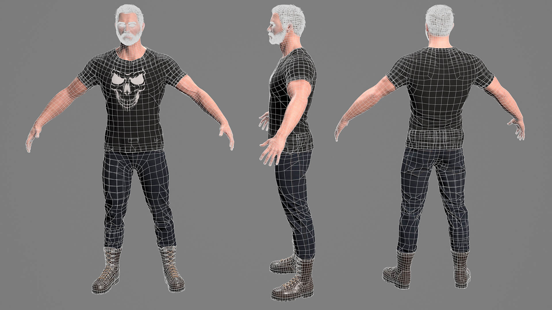 Big Guy - Game Ready 3D Model by AlexN