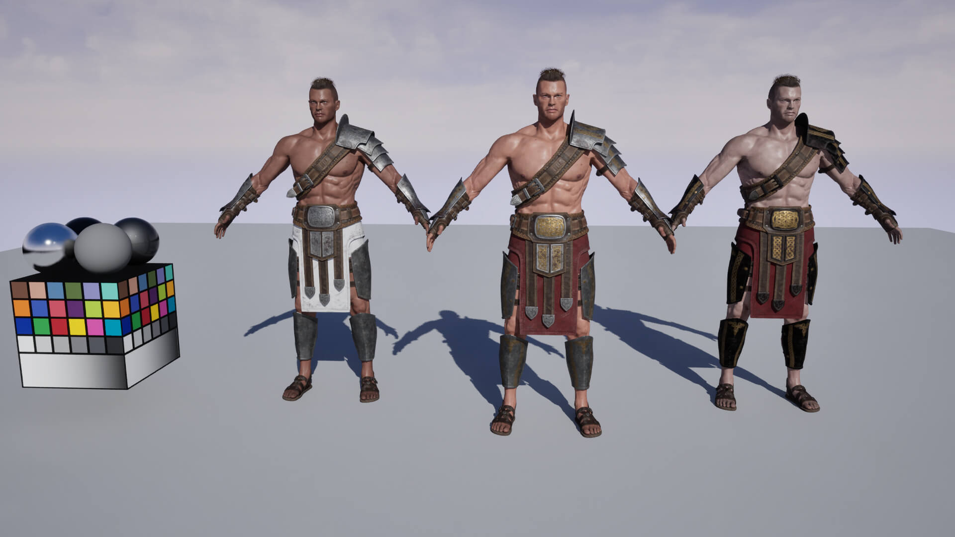 Fantasy Warrior - Game Ready 3D Model by AlexN