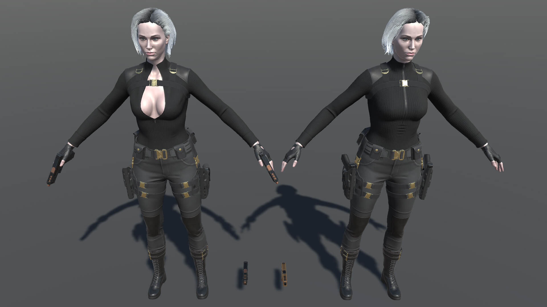 Female Game Character Models