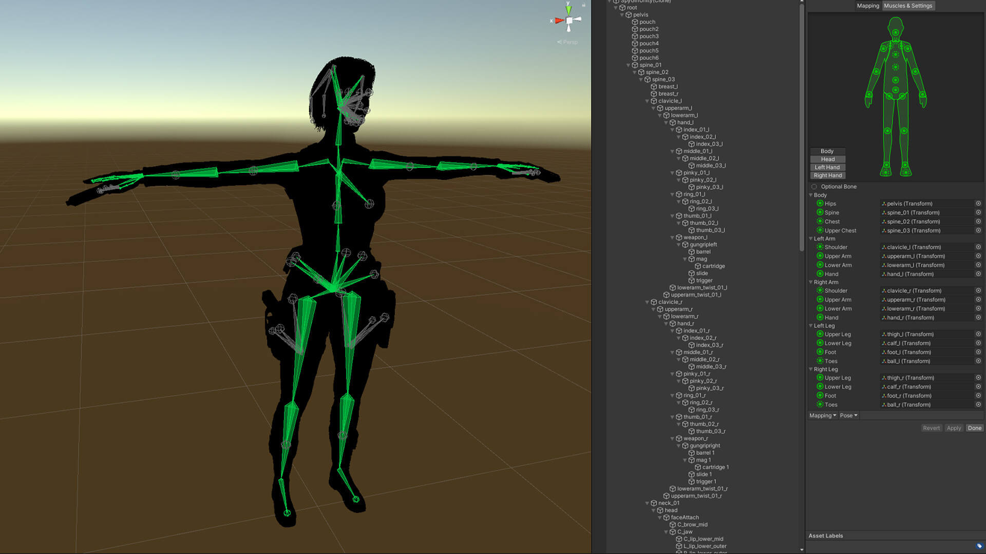 Spy Girl - Game Ready 3D Model by AlexN
