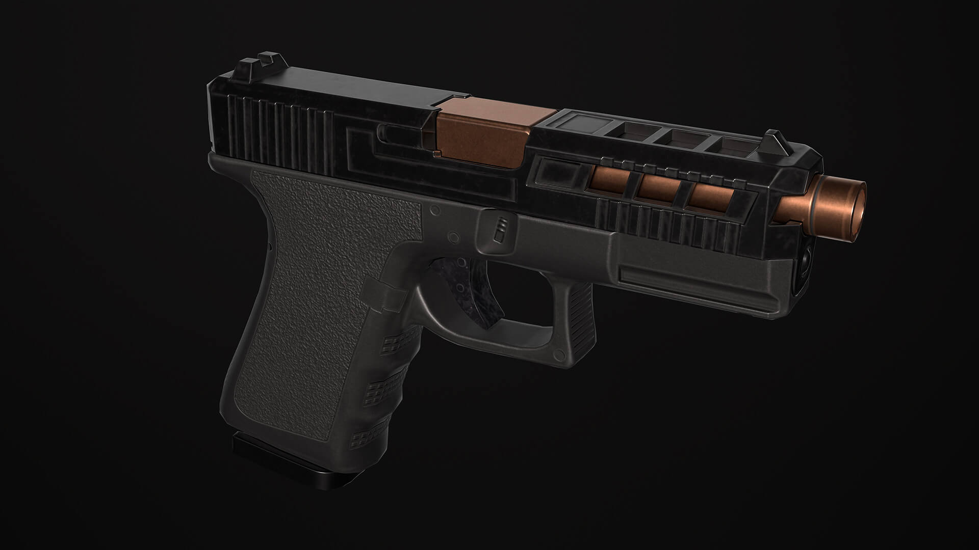 Spy Girl - Game Ready 3D Model by AlexN