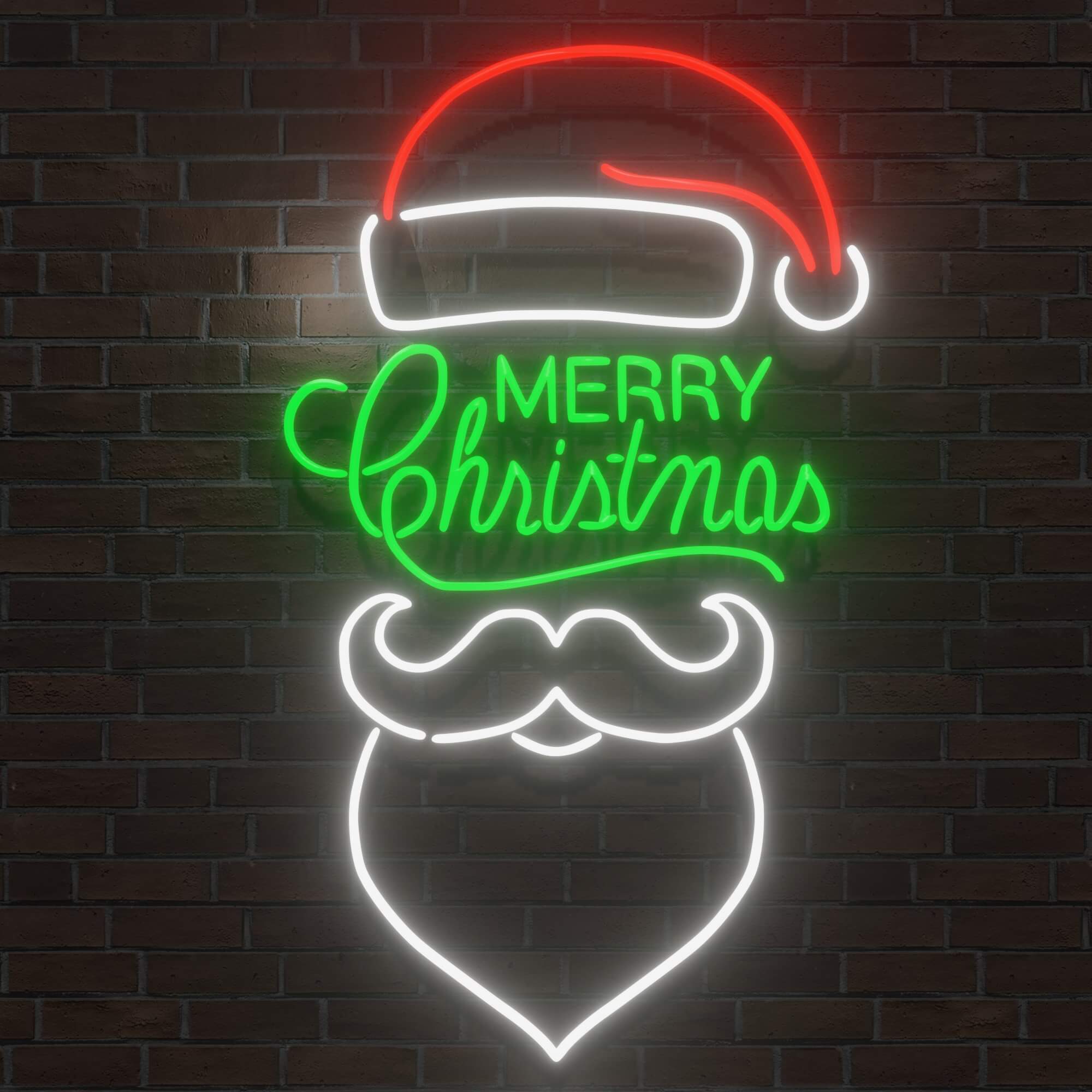 Christmas Neon 02 - 3D Model by AlexRippa