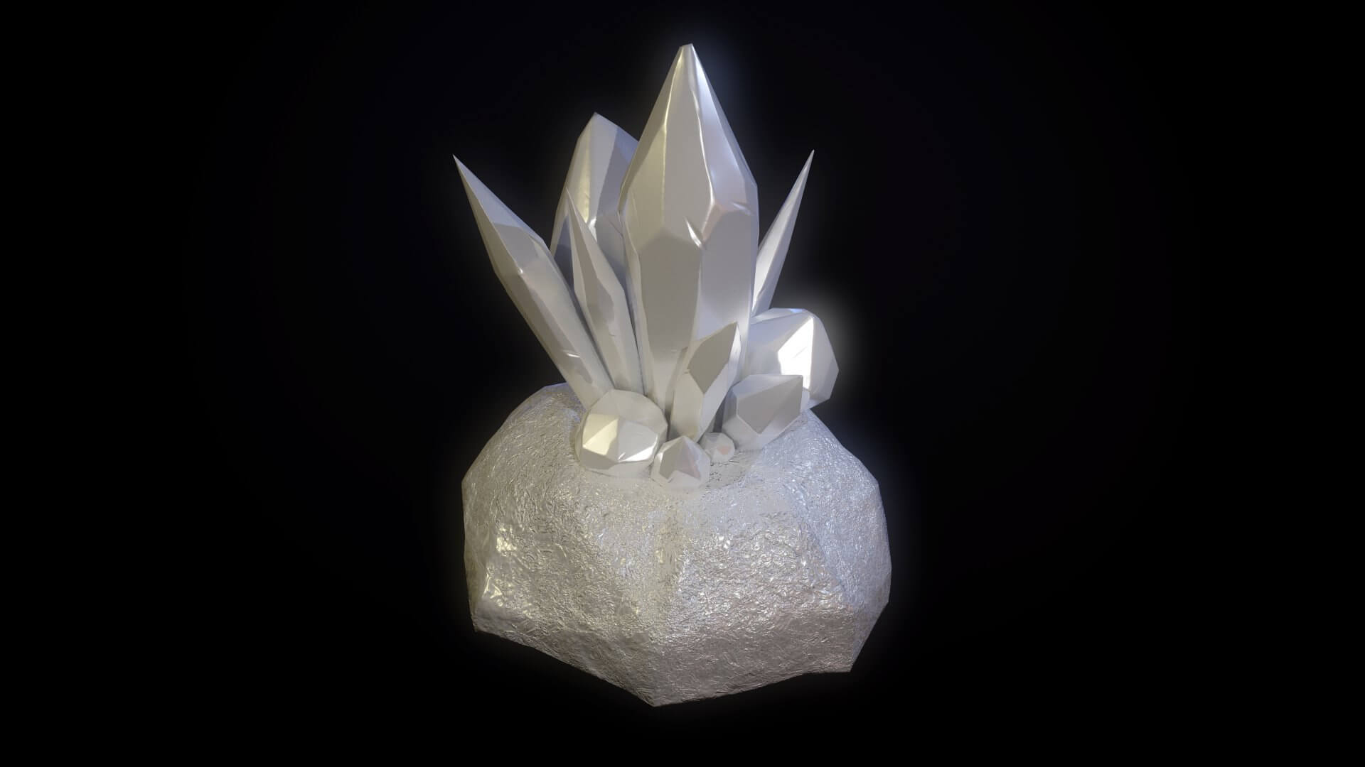 Crystals - Free 3D Model by AlexTroi