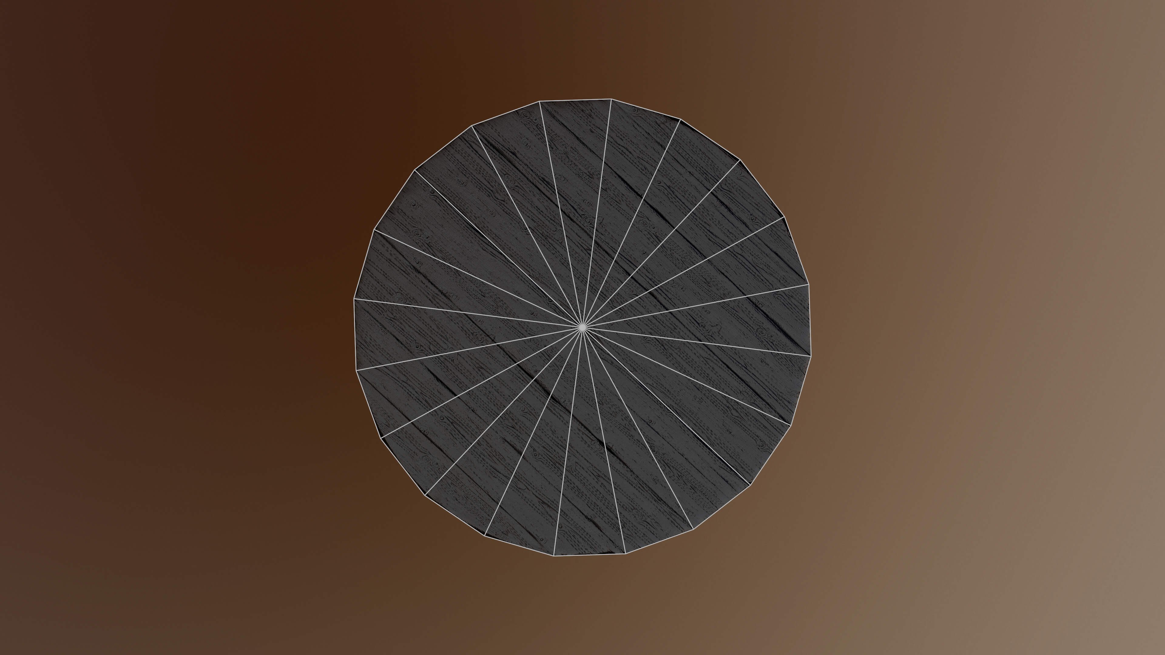 Low Poly Round Table - 3D Model by AlexTroi