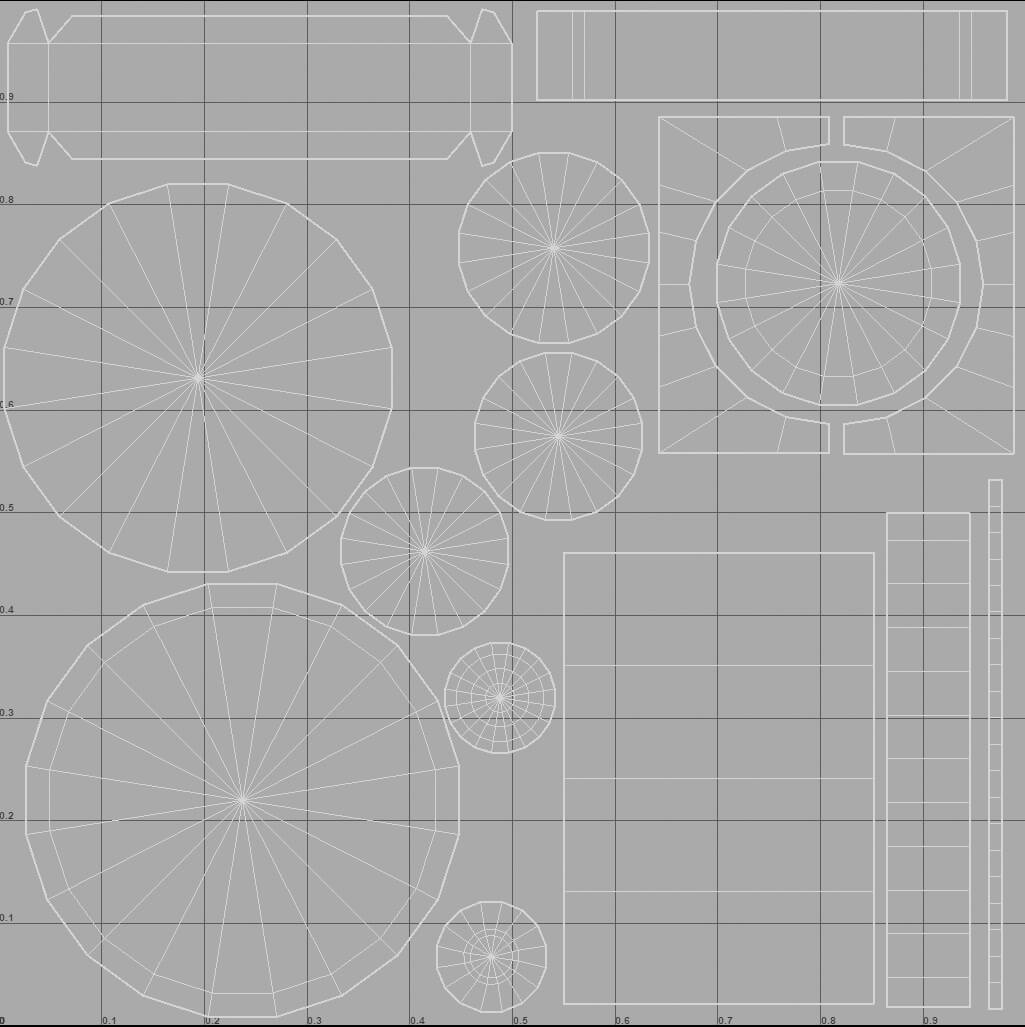 Low Poly Round Table - 3D Model by AlexTroi