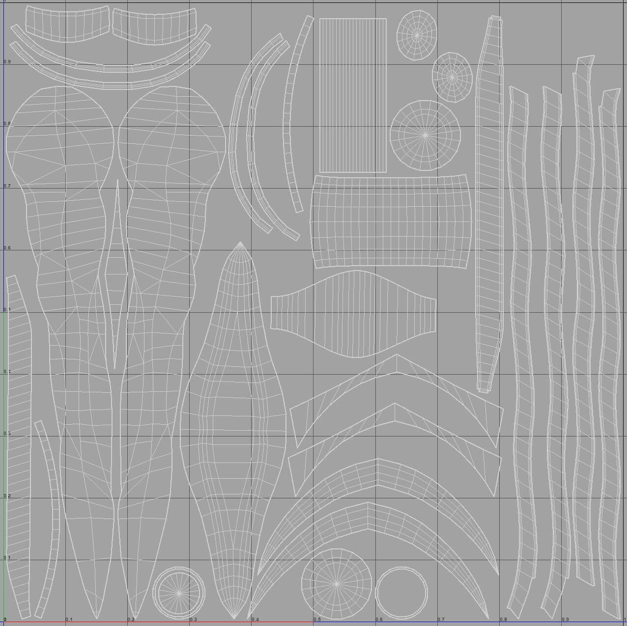 Low Poly Sword Wave - 3D Model by AlexTroi