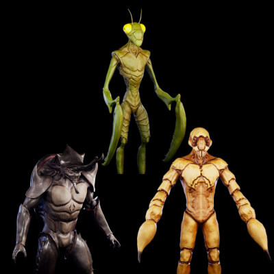 Insect Monsters Pack by Alfamix