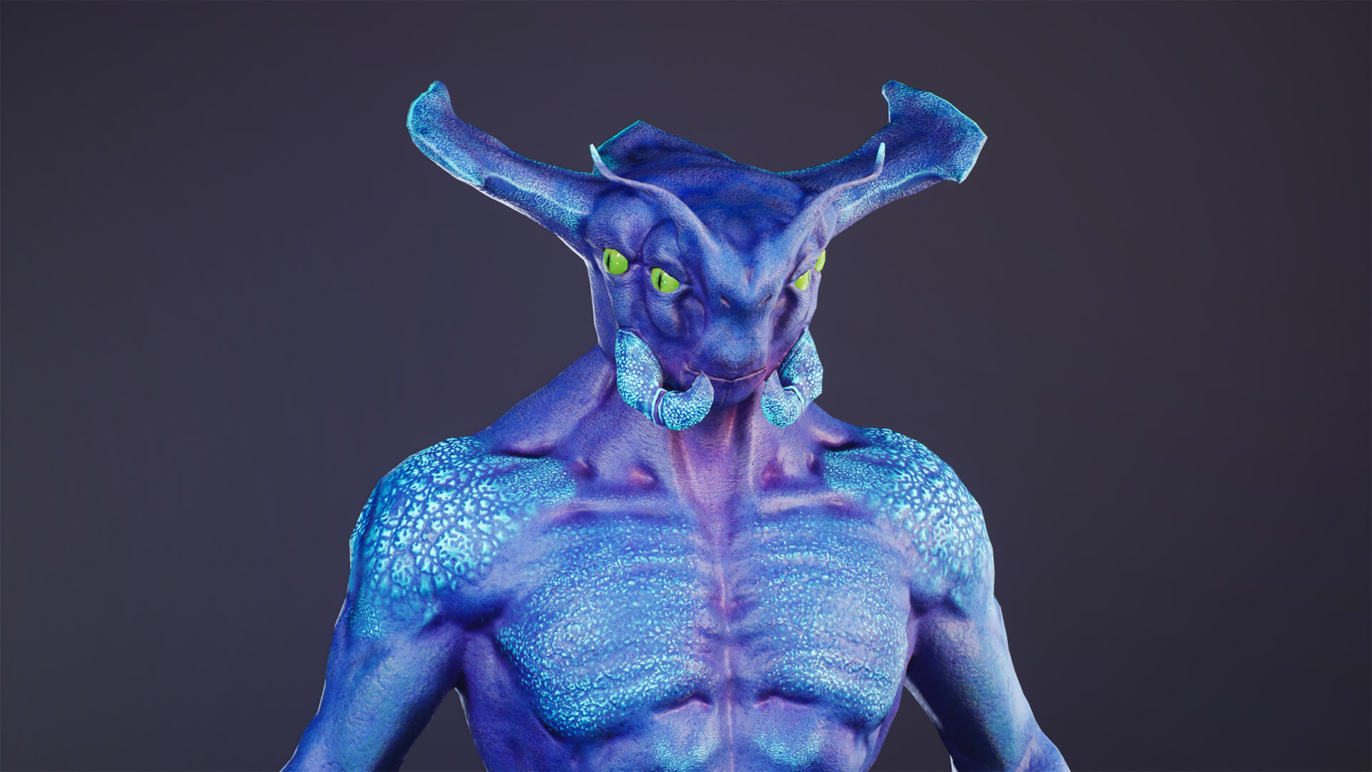 Sea Monster 2 - 3D Model by Alfamix