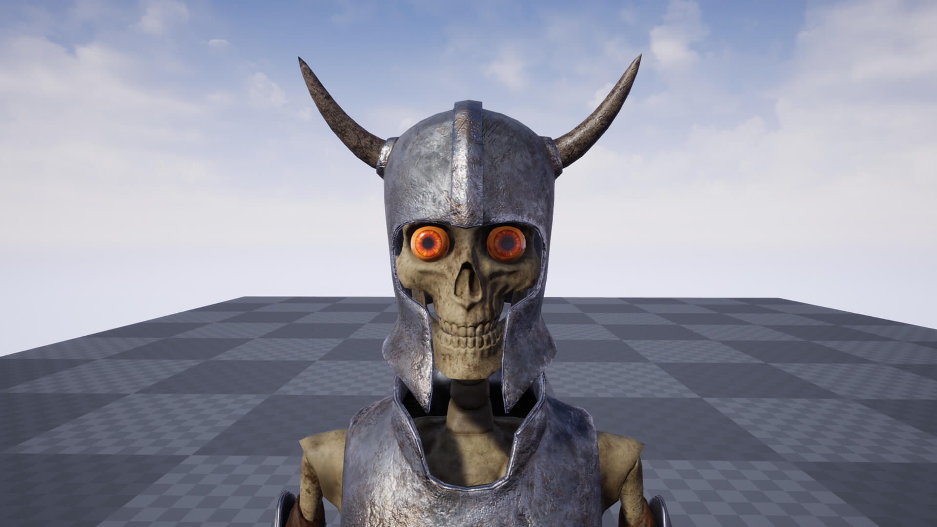 Skeleton Warrior - 3D Model by Alfamix