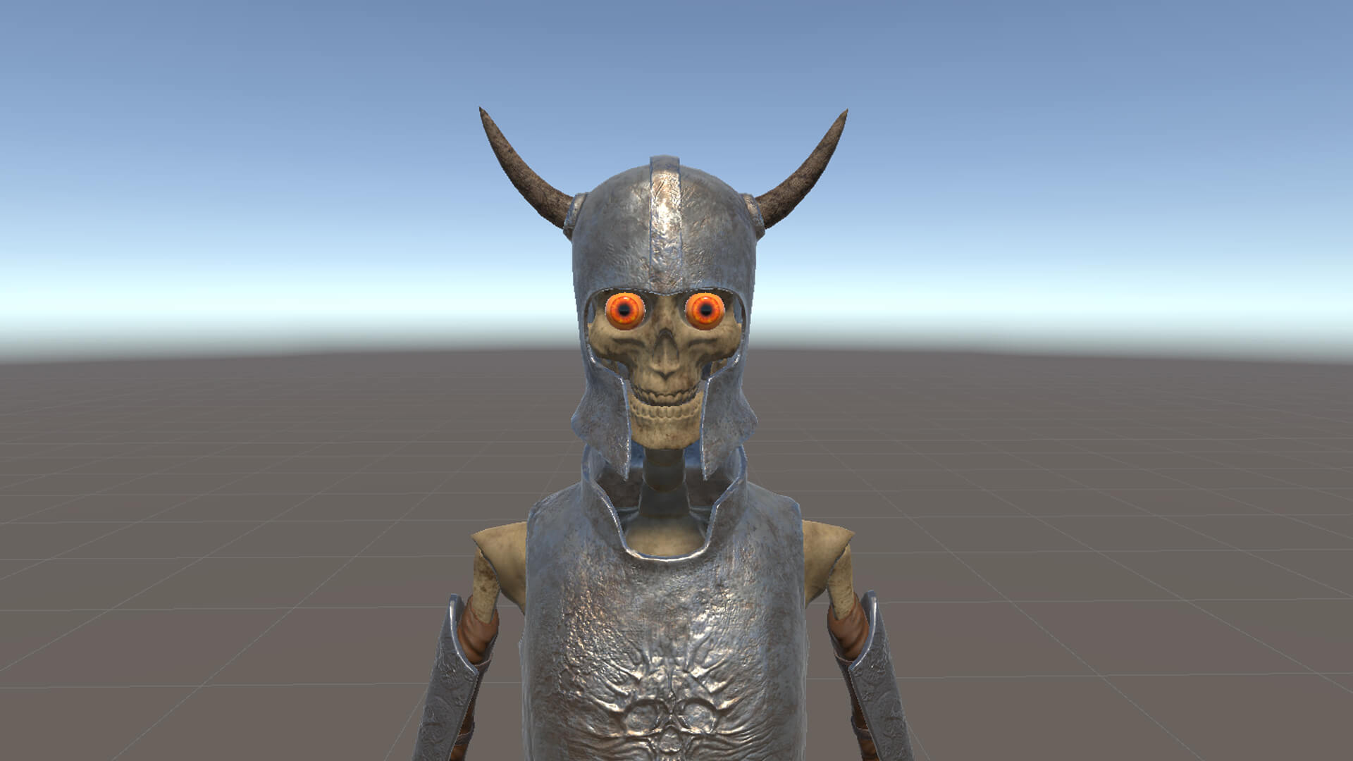 Skeleton Warrior - 3D Model by Alfamix