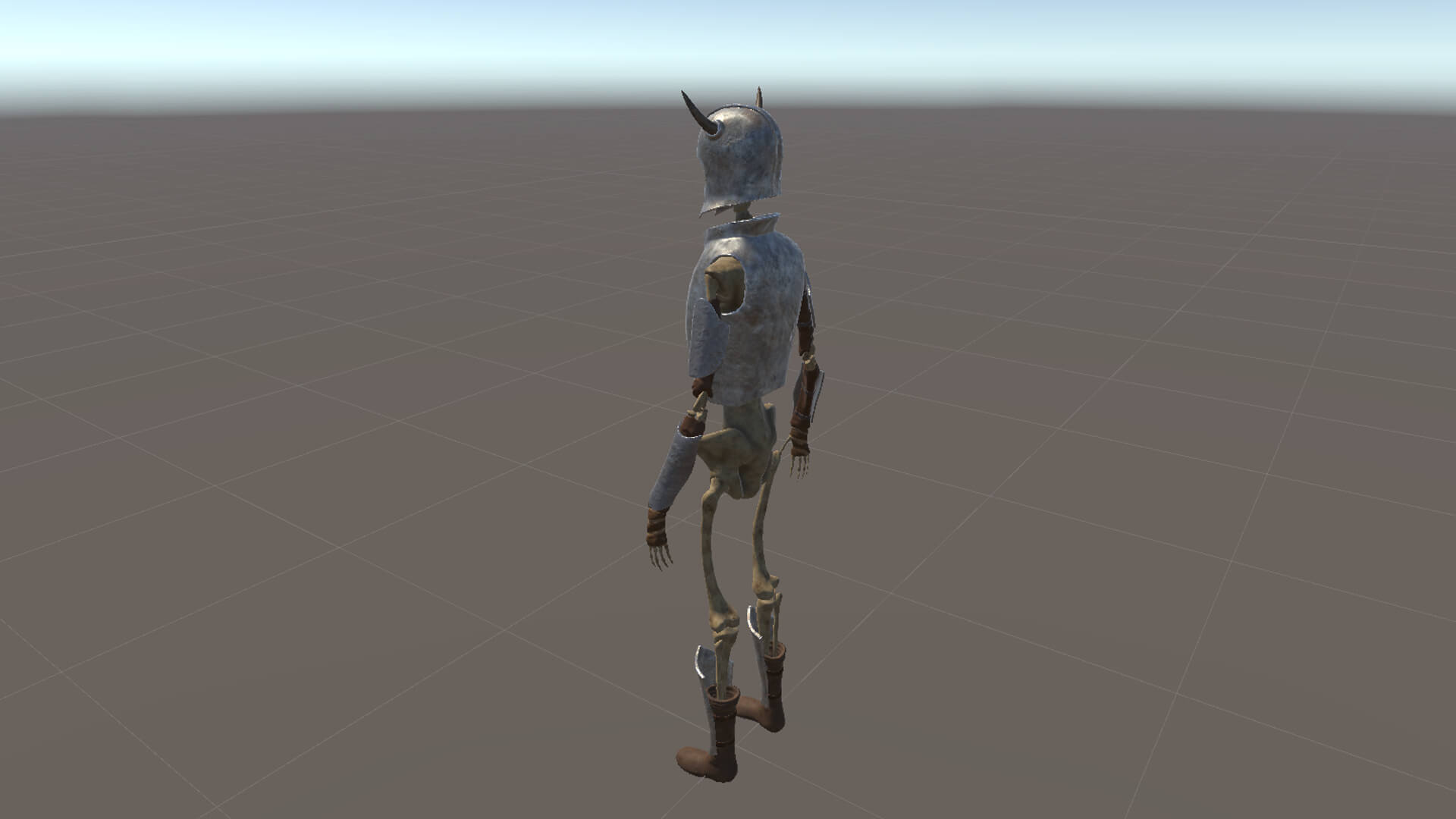 Skeleton Warrior - 3D Model by Alfamix