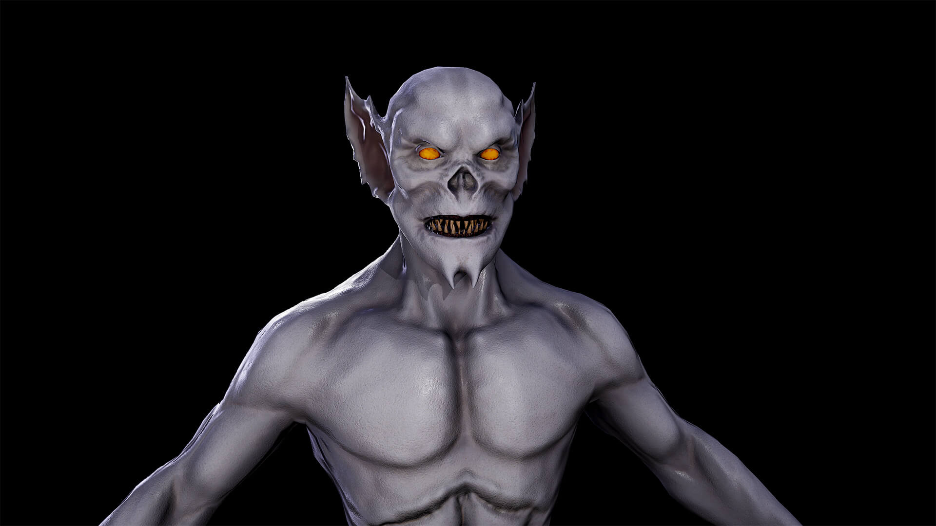 Vampire Monster 2 - 3D Model by Alfamix