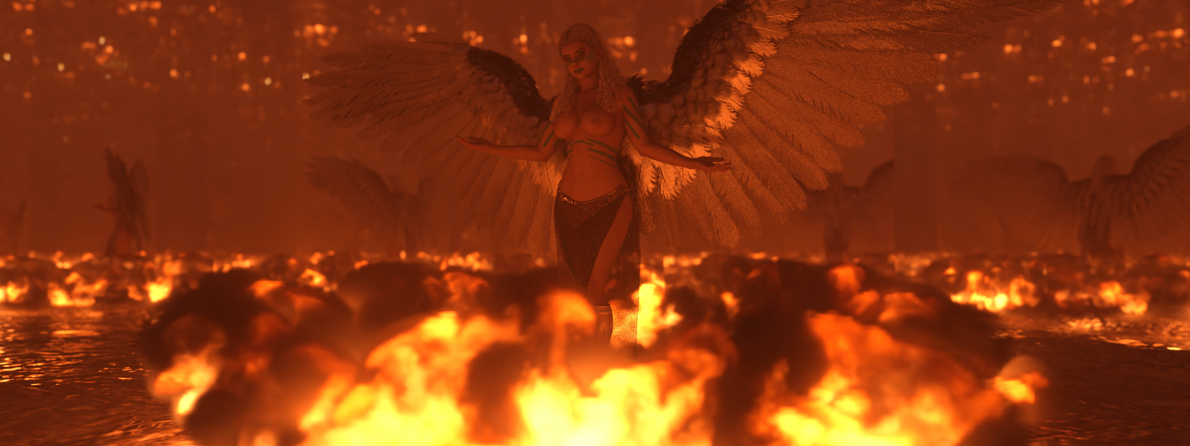 Dark Magic 3D Render, Digital Art by AlfRaMusic