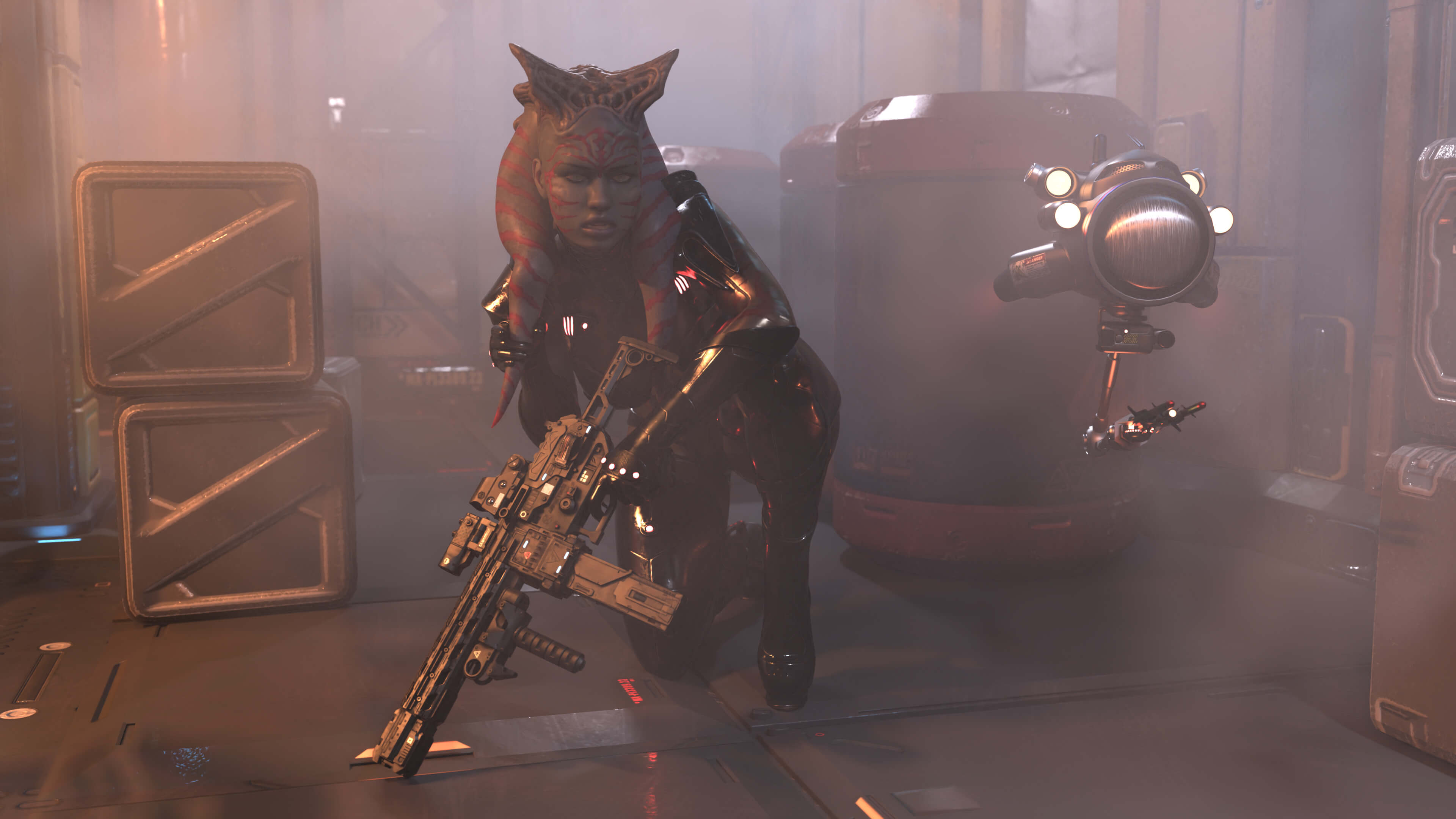 Headhunter 3D Render, Digital Art by AlfRaMusic