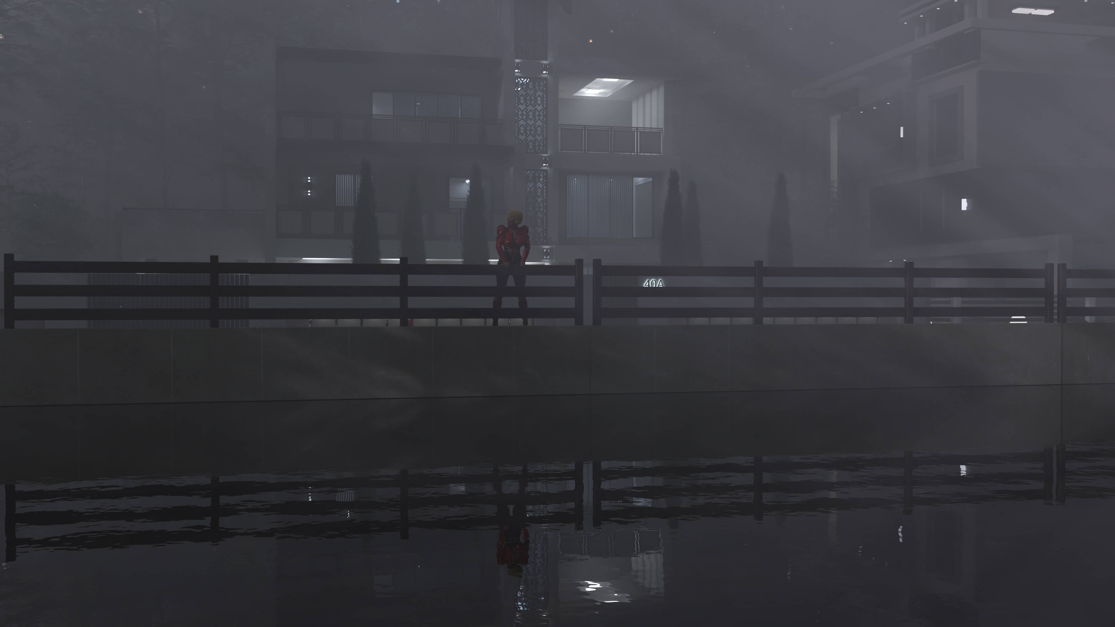 Misty Coast 3D Render, Digital Art by AlfRaMusic