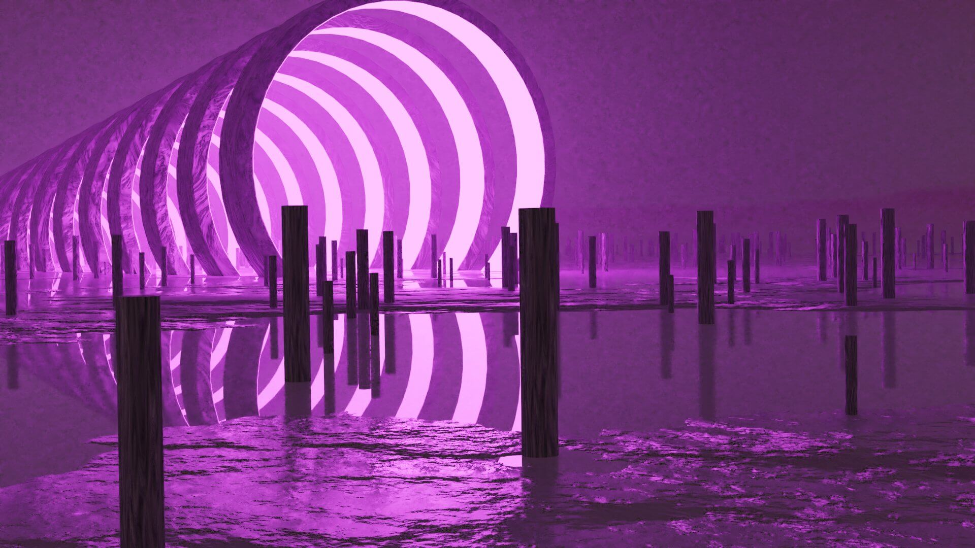 purple light 3D Render, Digital Art by Ali_Ahmed
