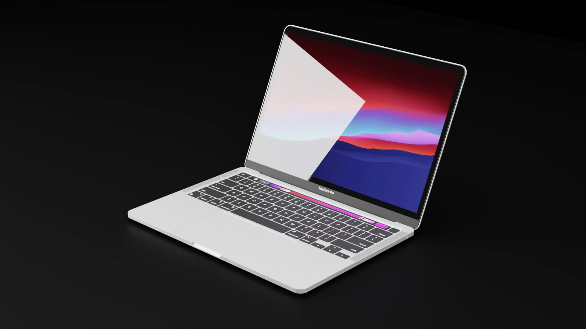 Macbook Pro Vector Flat