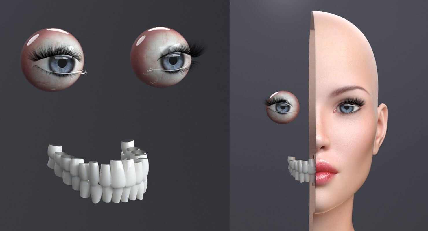 Blond Princess Angie - 3D Model by Alias3d