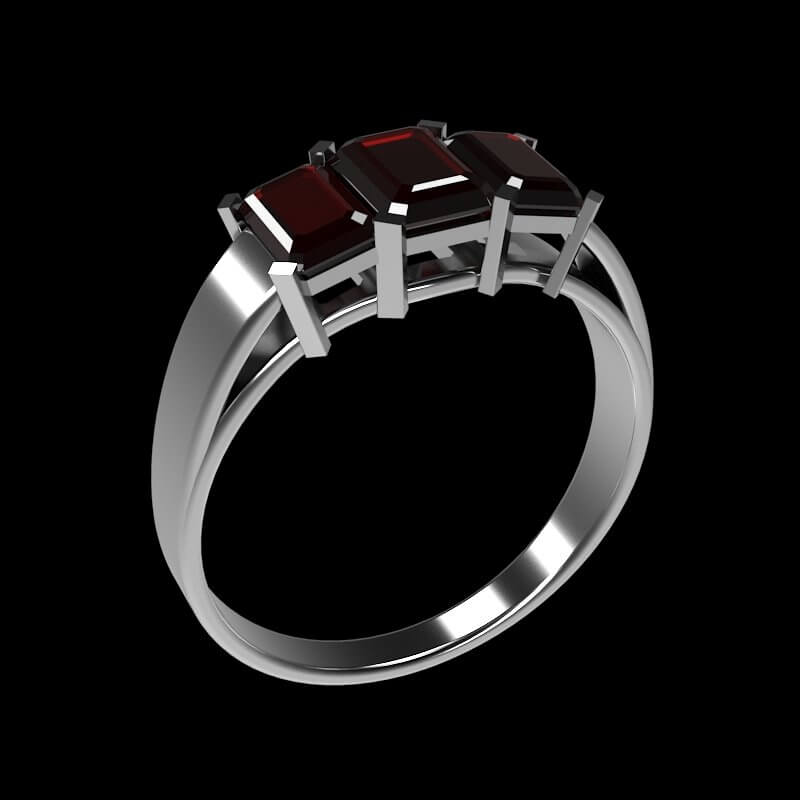 Diamond Ring - 3D Model by Alias3d