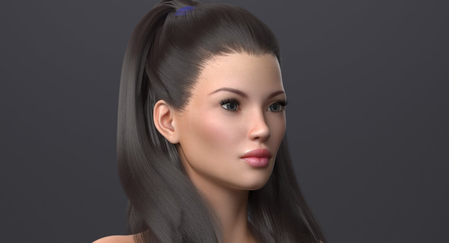 Princess Angie - 3D Model by Alias3d
