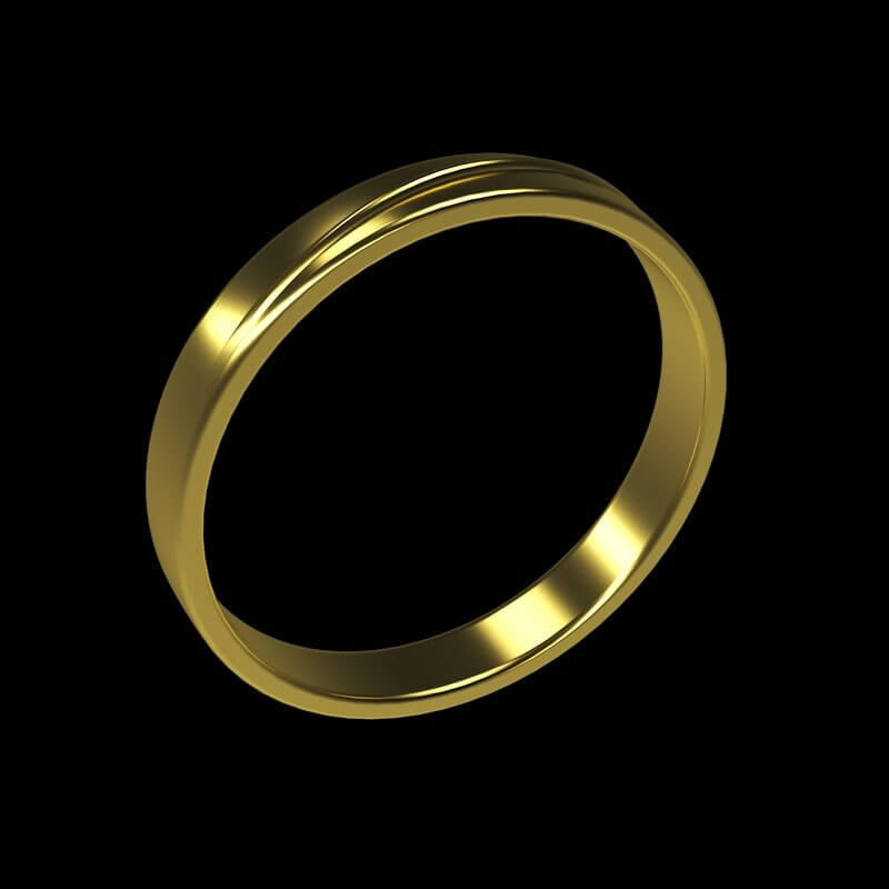 Wedding Ring - 3D Model by Alias3d