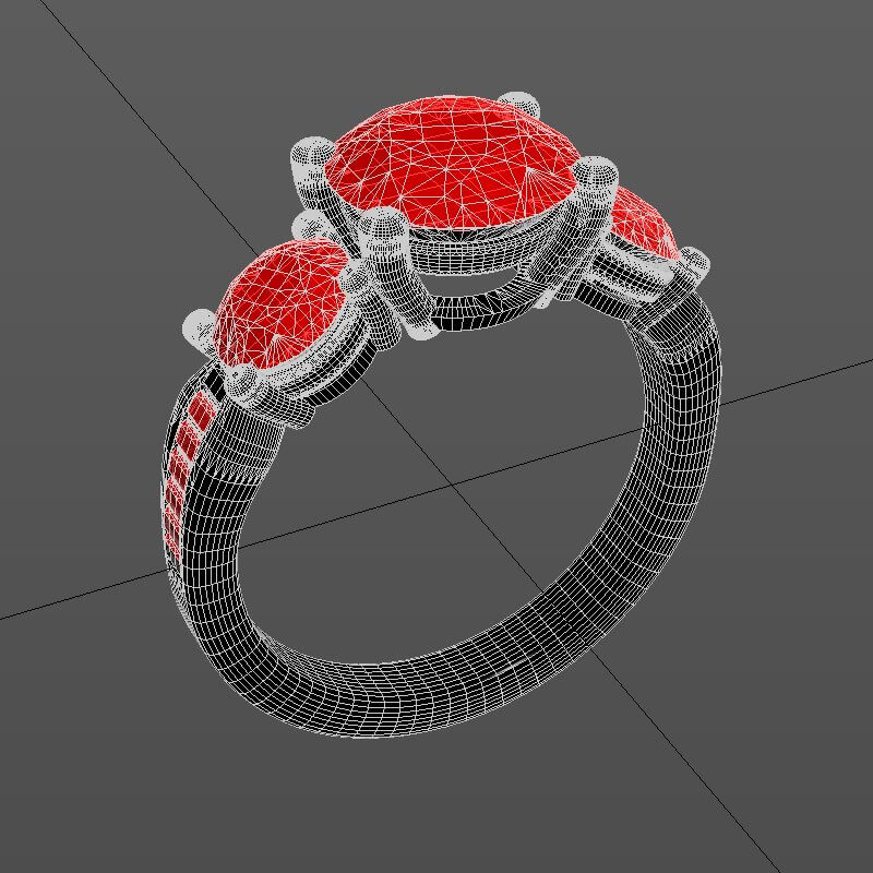 Wedding Ring - 3D Model by Alias3d