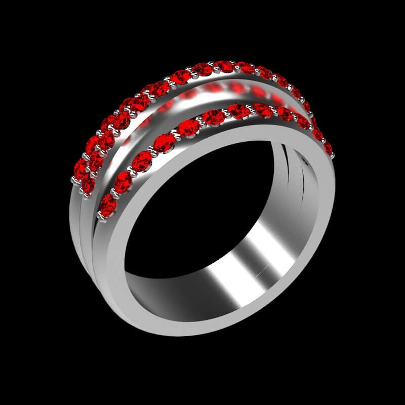 Wedding Ring - 3D Model by Alias3d