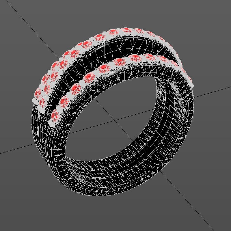 Wedding Ring - 3D Model by Alias3d
