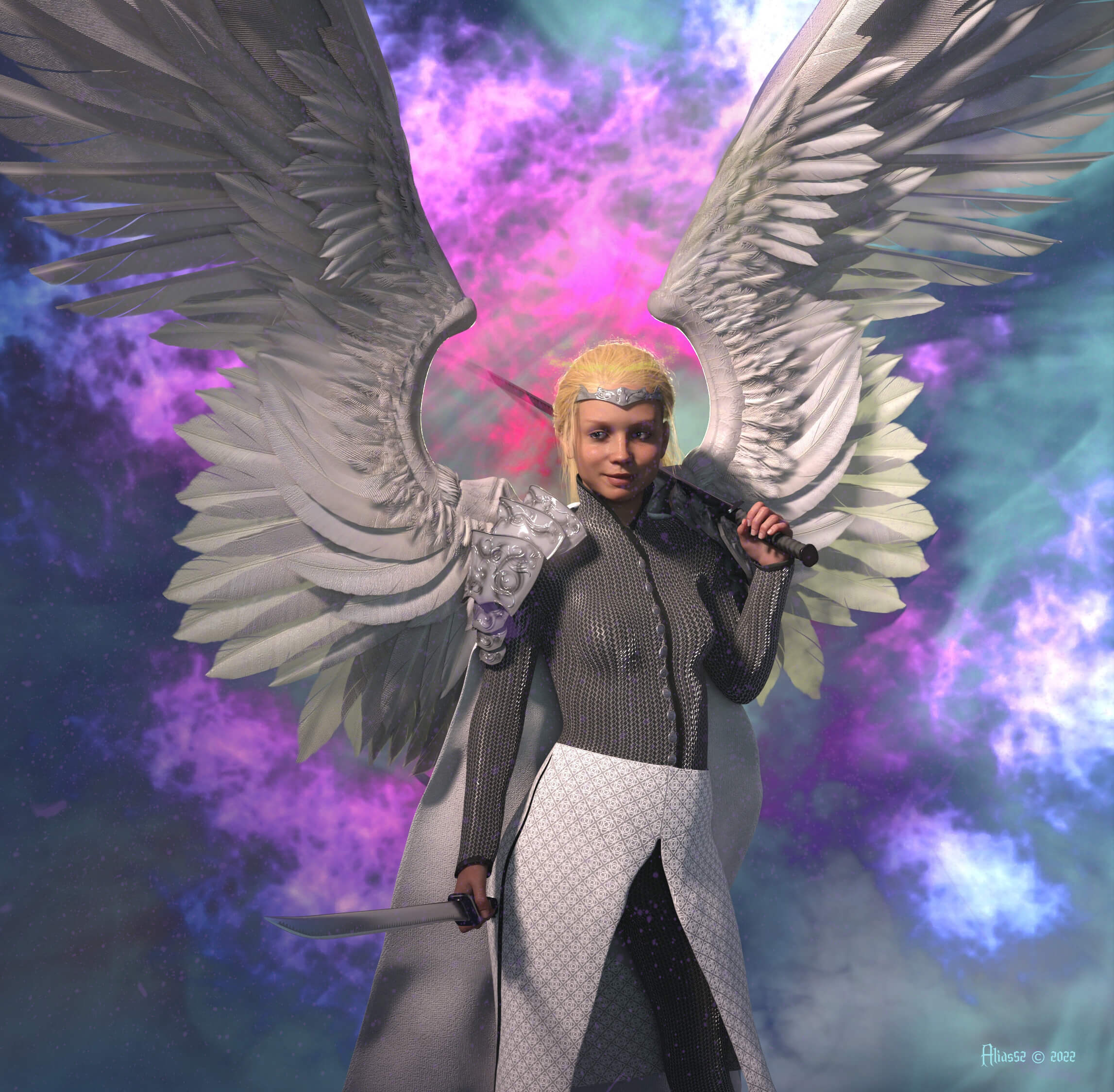 Angelic Behaviour 3D Render | RenderHub Gallery