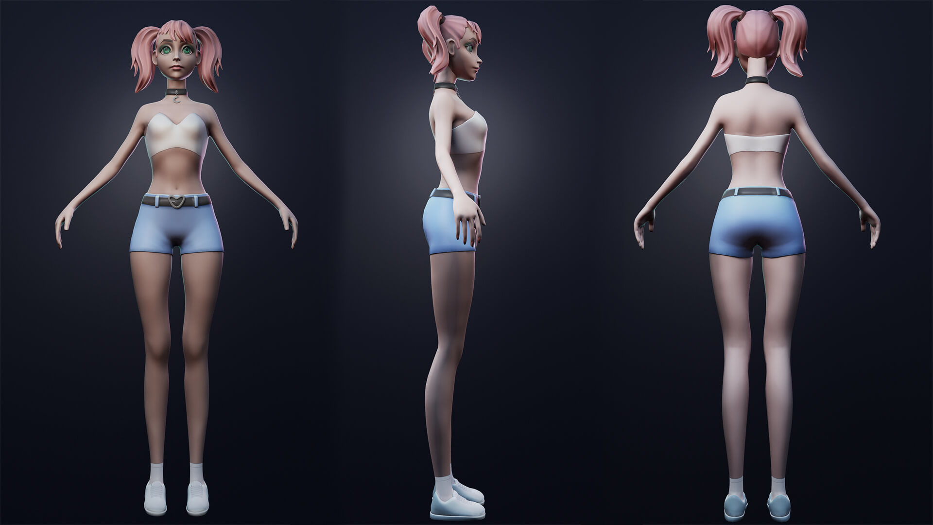 Stylized 3D Character by AlinaKripakova